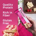 White Chocolate Raspberry Protein Bars – Quest Nutrition