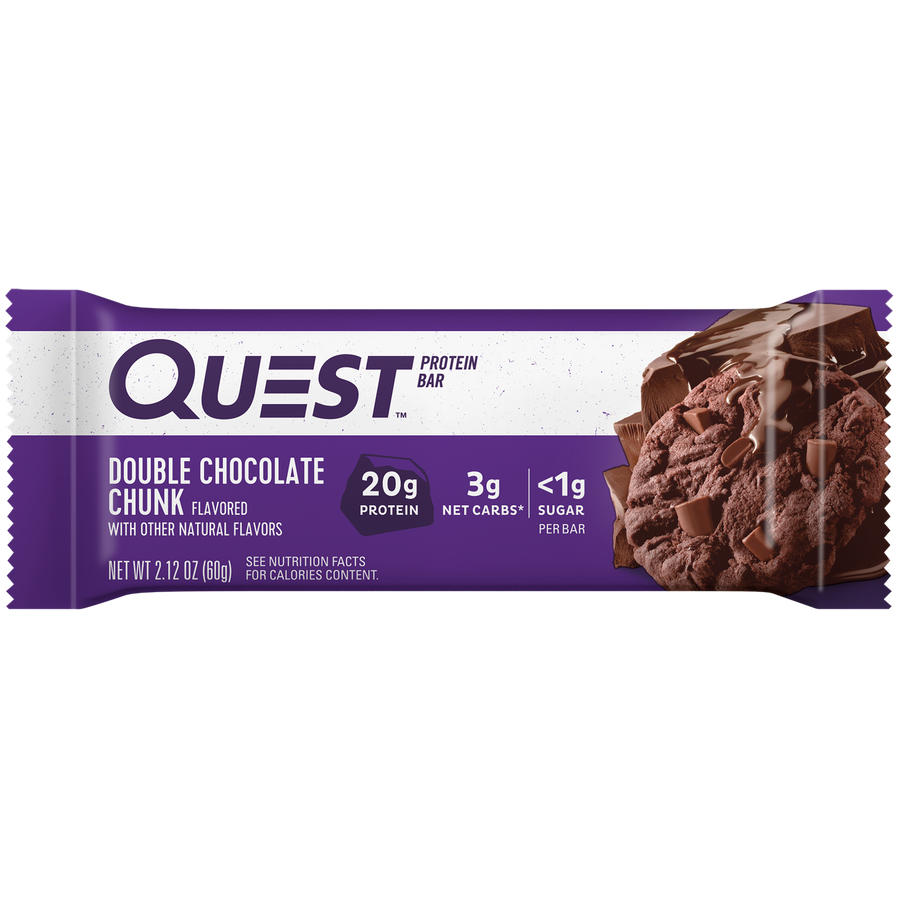 Double Chocolate Chunk - Quest Protein Bars – Quest Nutrition