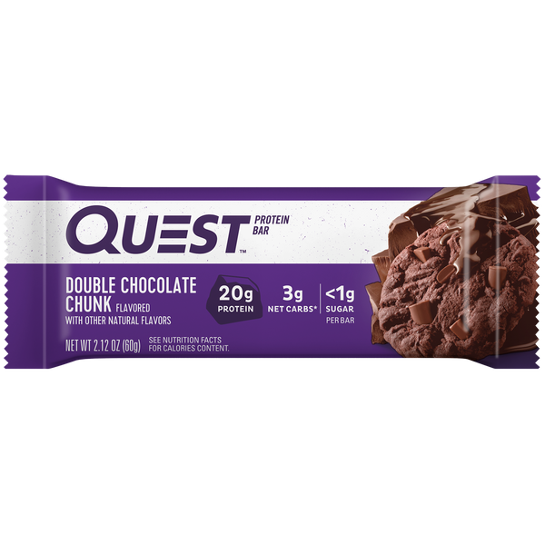 Double Chocolate Chunk - Quest Protein Bars – Quest Nutrition