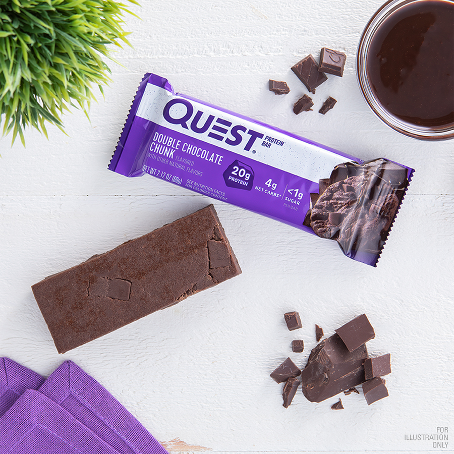 Double Chocolate Chunk - Quest Protein Bars – Quest Nutrition