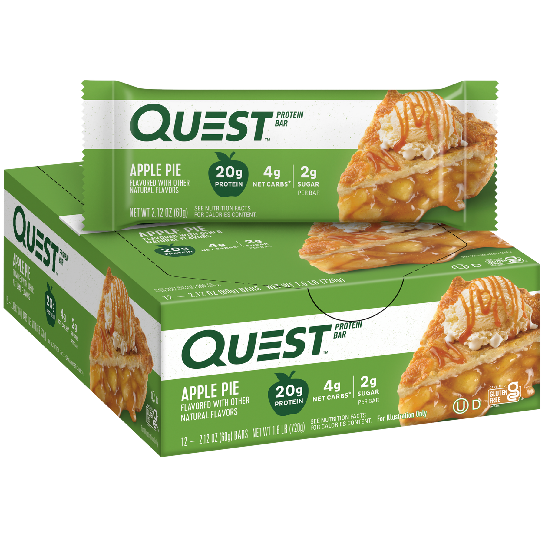 Apple Pie Protein Bars – Quest Nutrition