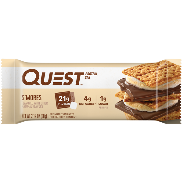 S'Mores Protein Bars – Quest Nutrition