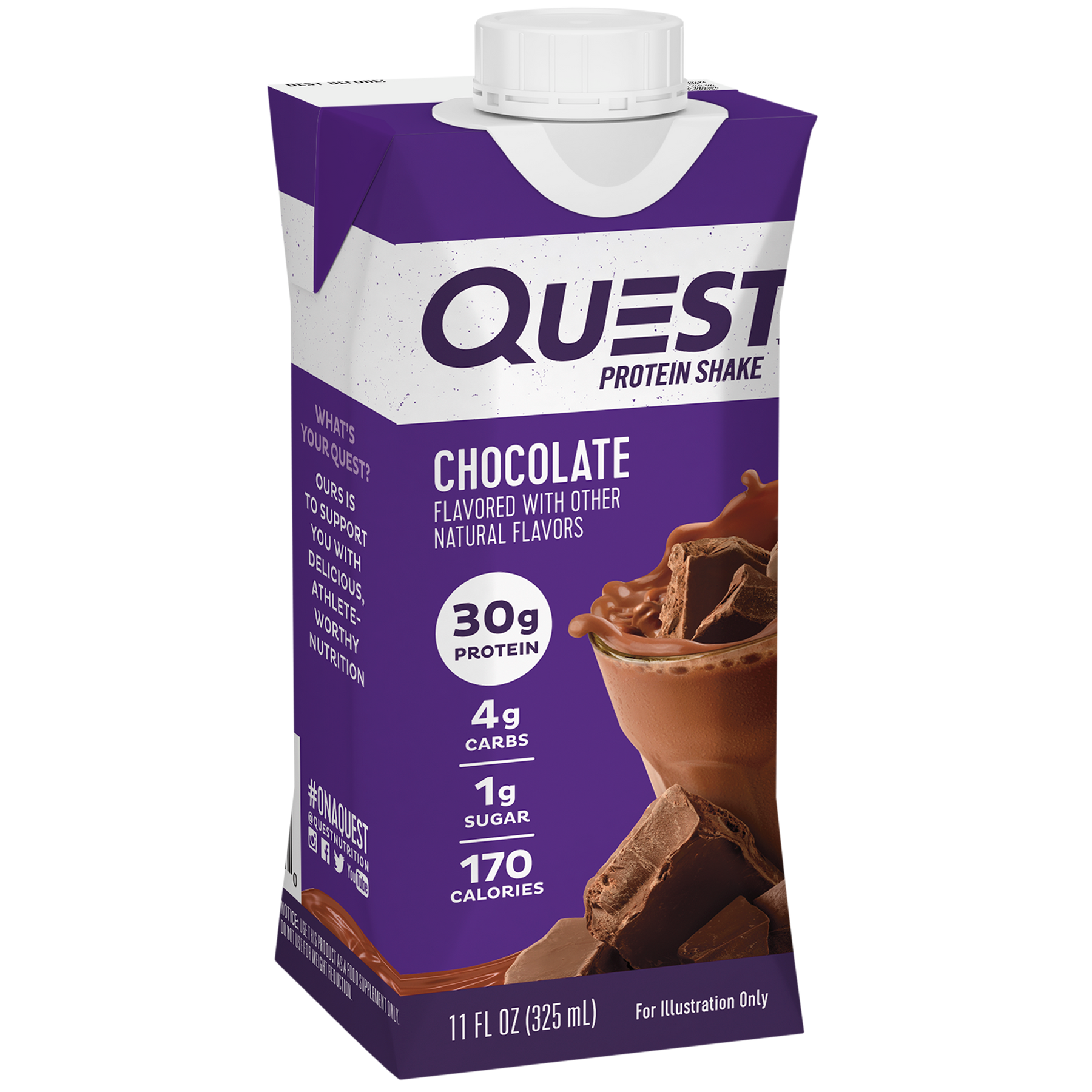 Chocolate Protein Shake | High Protein, Low Sugar RTD – Quest Nutrition