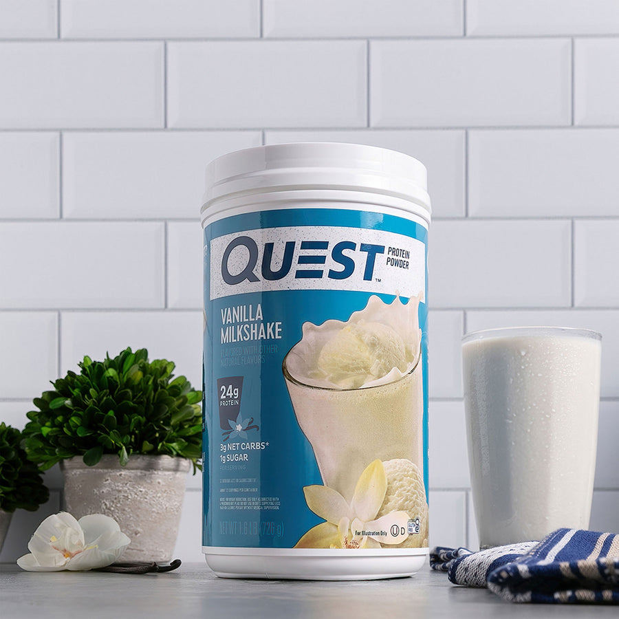 Vanilla Milkshake Protein Powder – Quest Nutrition