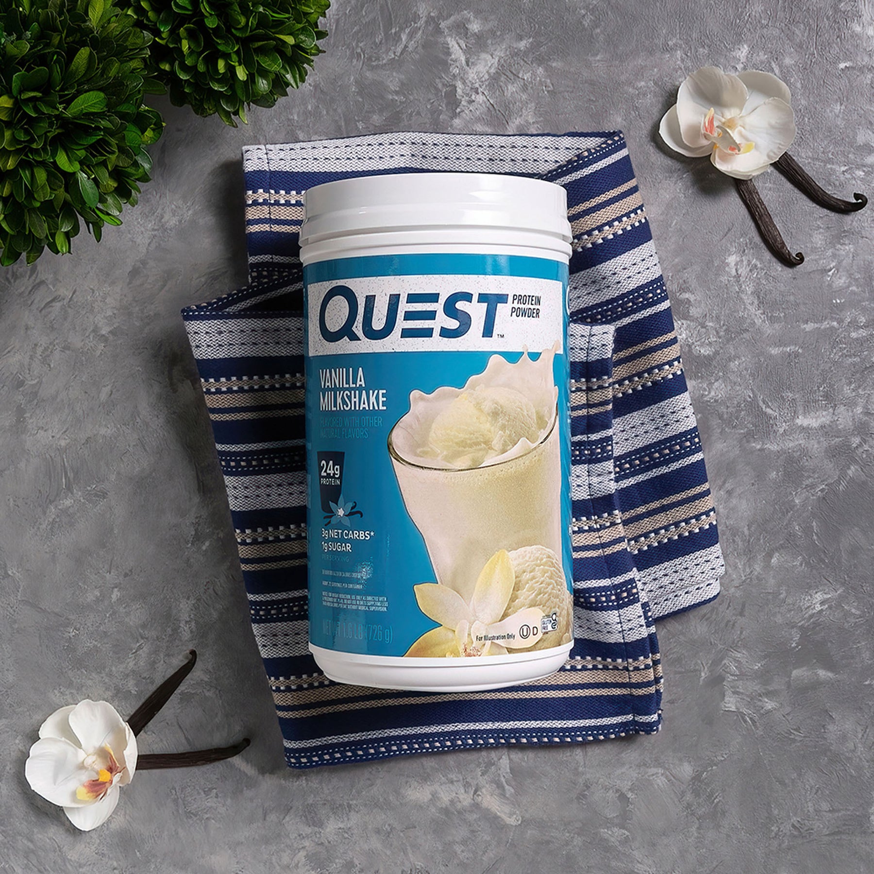 Vanilla Milkshake Protein Powder – Quest Nutrition