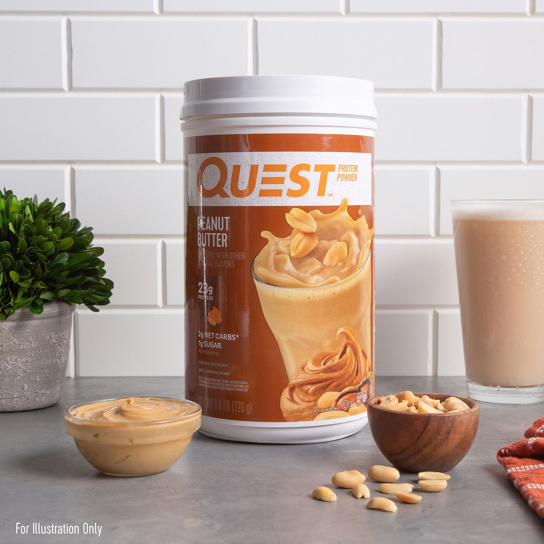 Peanut Butter Protein Powder – Quest Nutrition