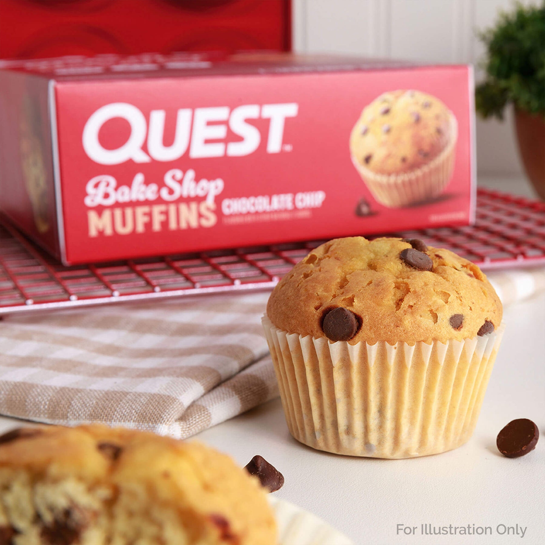Bake Shop Chocolate Chip Muffins – Quest Nutrition