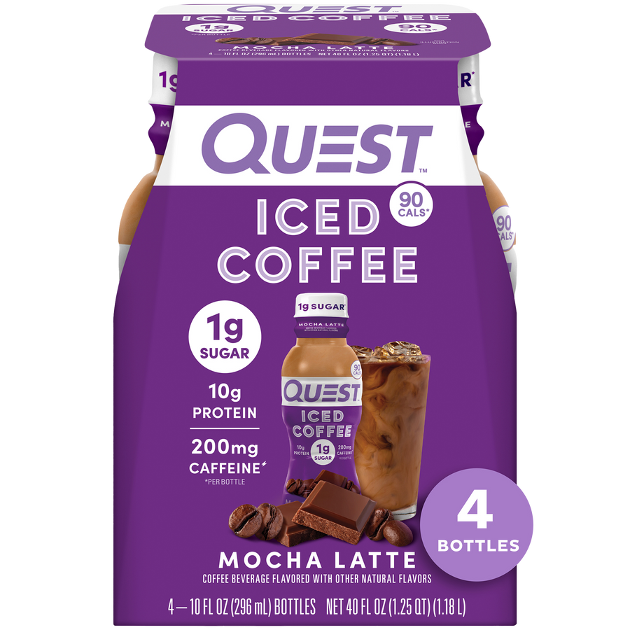 Iced Coffee | High Protein Low Sugar Ready-to-Drink Coffee – Quest ...