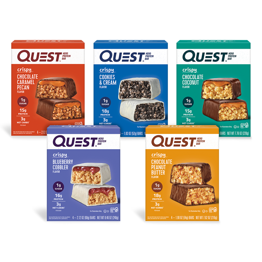 Crispy Hero Bars – Quest Nutrition