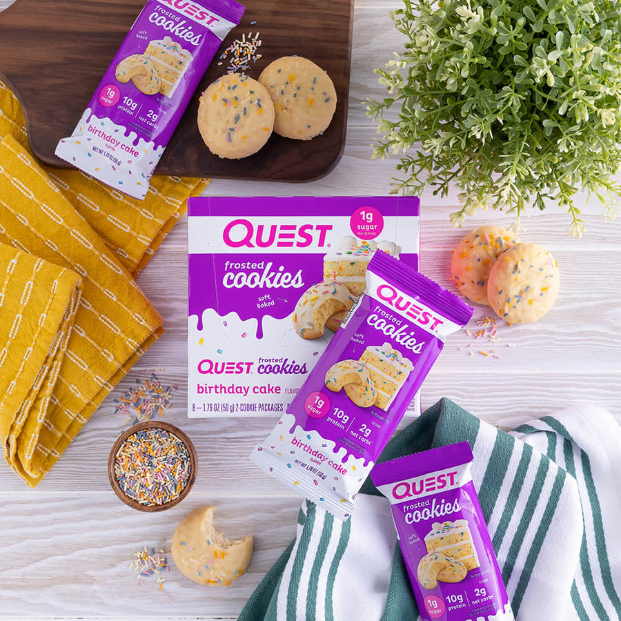 Quest Nutrition - Frosted Cookie - Birthday Cake
