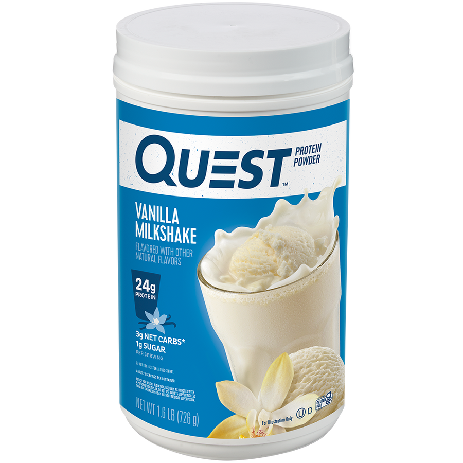 Vanilla Milkshake Protein Powder – Quest Nutrition