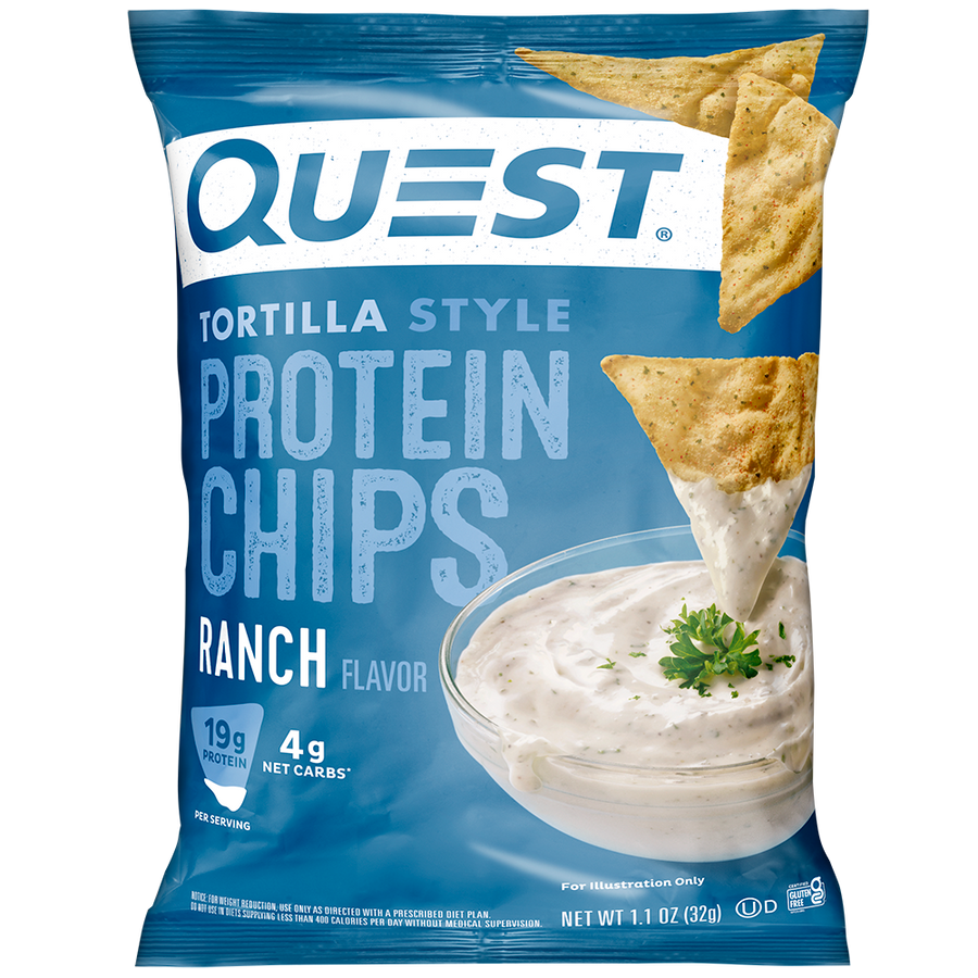 Ranch Tortilla Style Protein Chips – Quest Nutrition