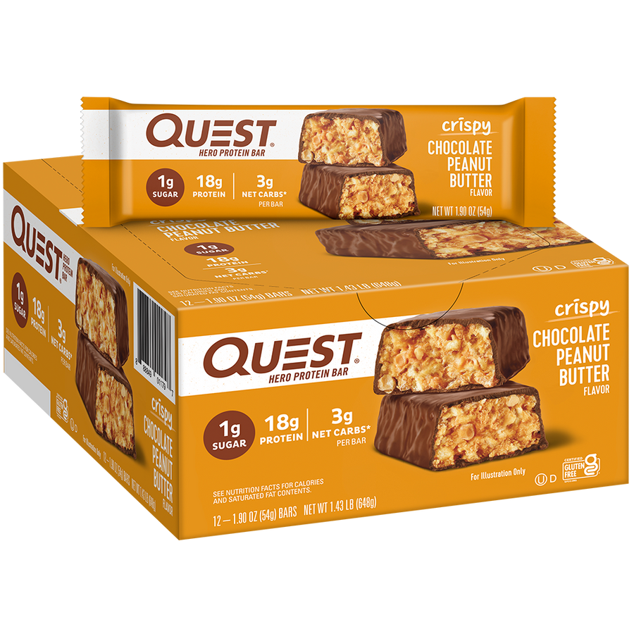 Crispy Hero Bars – Quest Nutrition