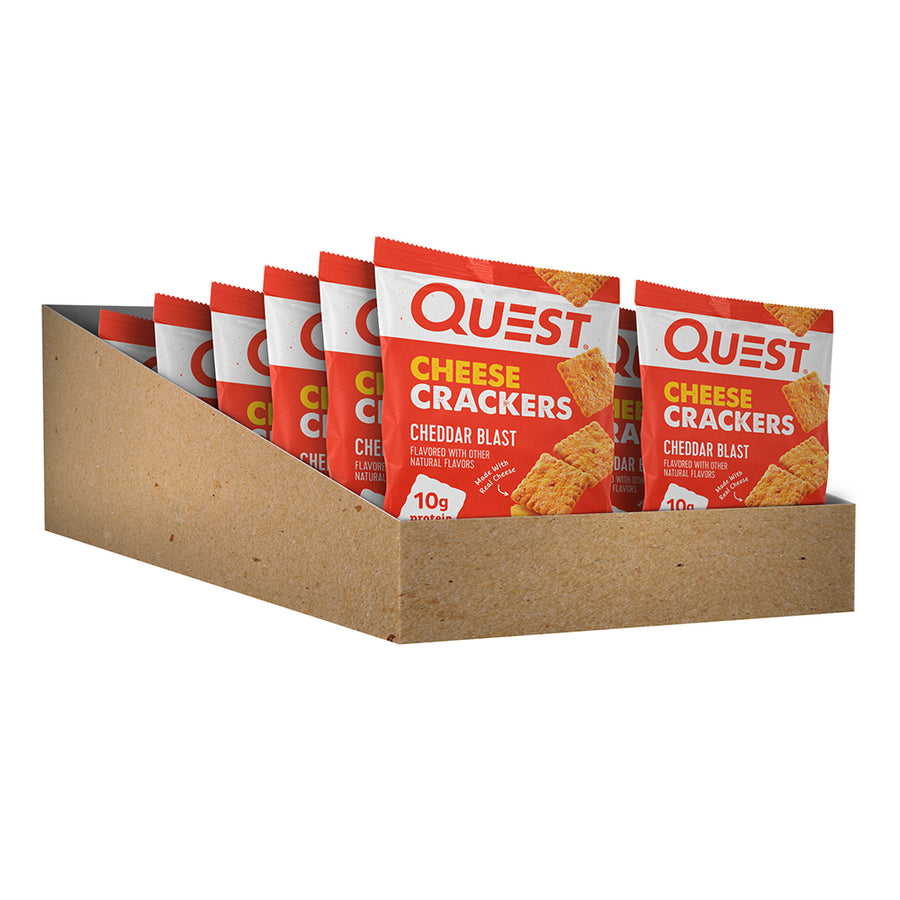 Cheddar Blast Cheese Crackers – Quest Nutrition